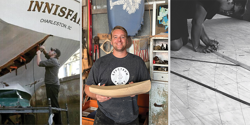 Passing the Chisel: Shipwright Coulson Bayne carries on his family ...