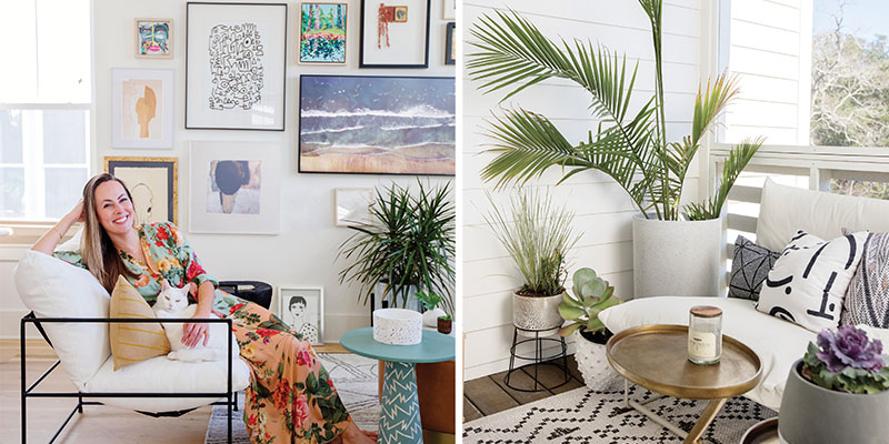 Interior designer Jesse Leigh Vickers layers luxe details into her new ...