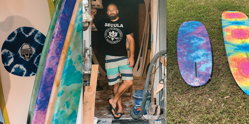 How Secula Surf founder Tim Jump got his handmade boards under the ...